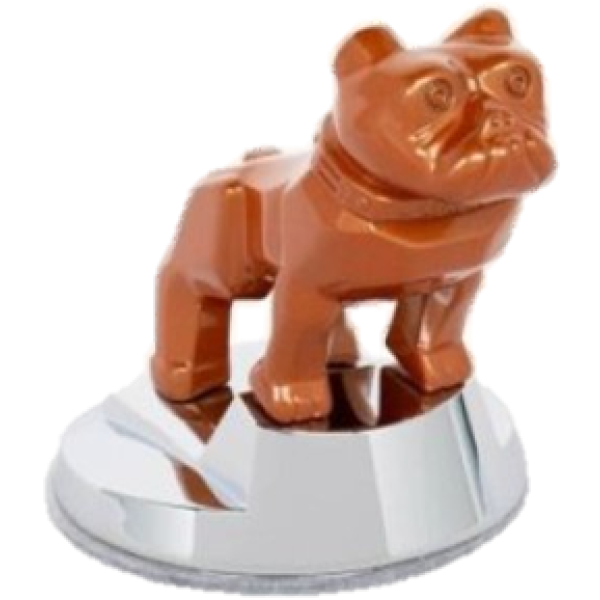 Bulldog Copper Desk Paper Weight