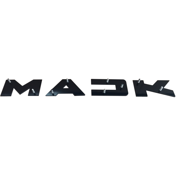 Mack letters Emblem