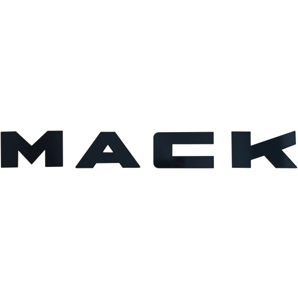 Premium Mack letters Emblem